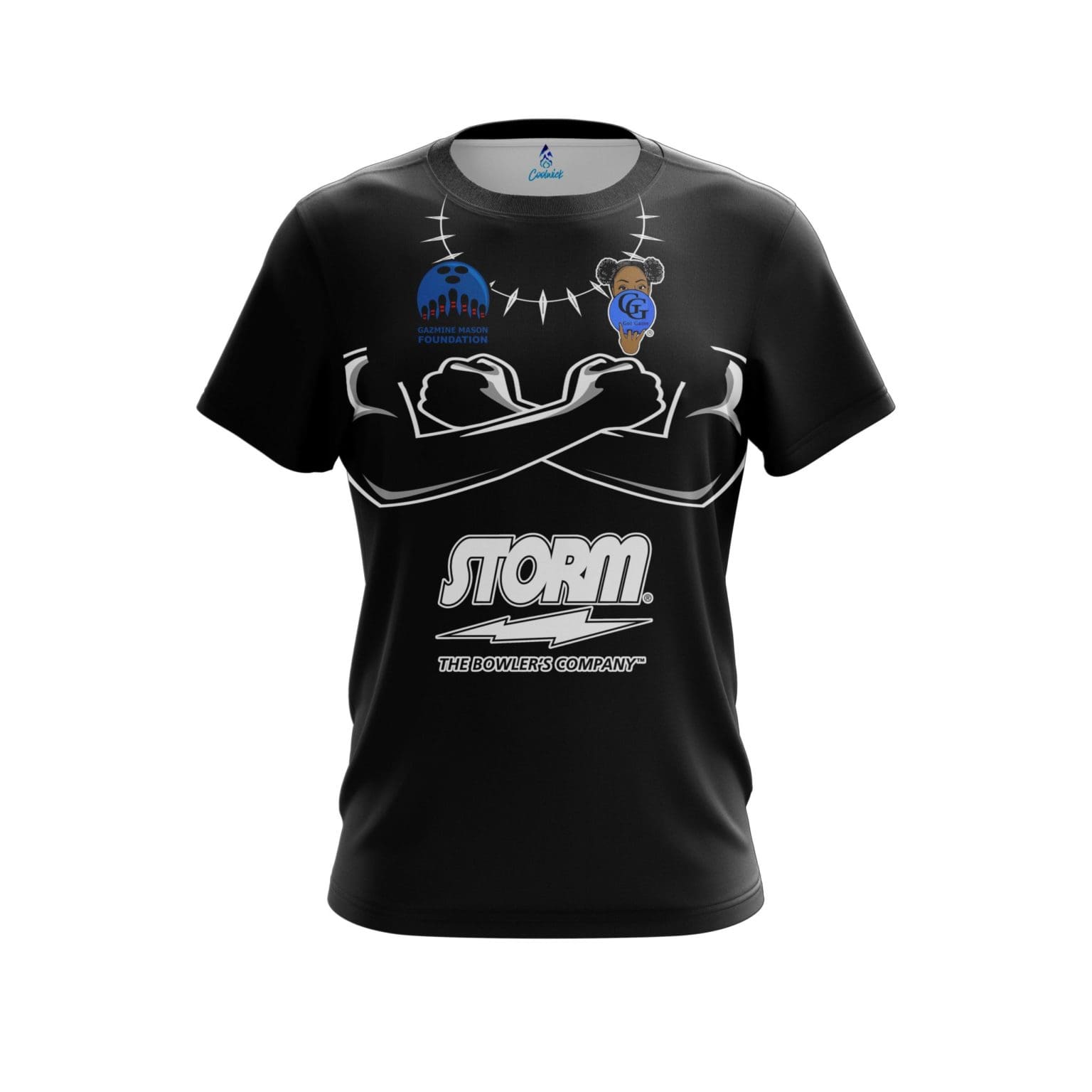 Gazmine “GG” Mason Storm Forever CoolWick Replica Bowling Jersey ...