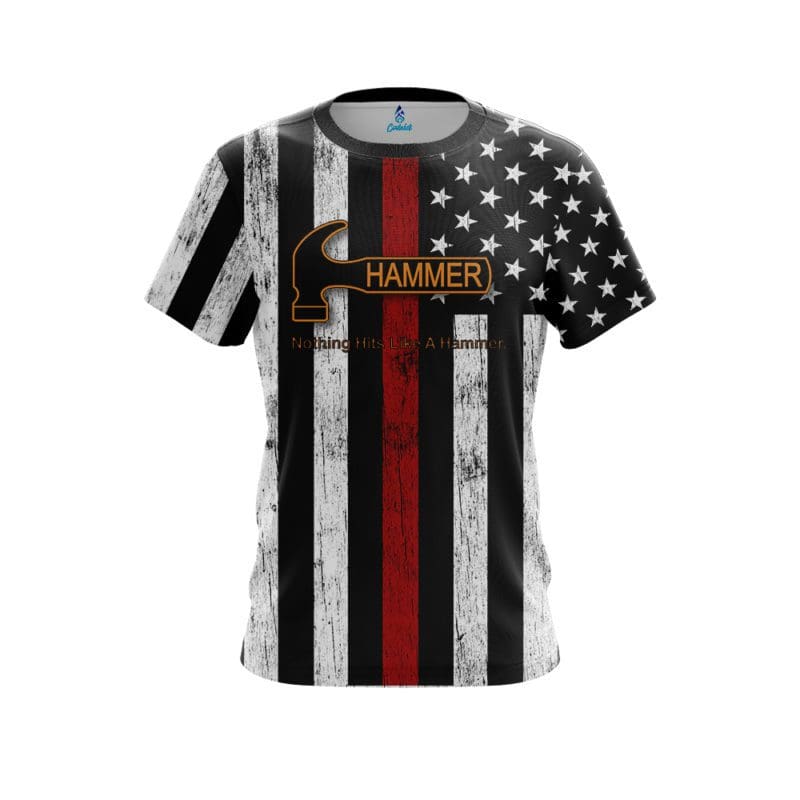 Hammer Red Line PBA CoolWick Bowling Jersey - Coolwick Apparel