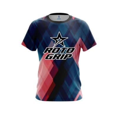 Roto Grip Blue And Pink Diamond PBA CoolWick Bowling Jersey - Coolwick ...